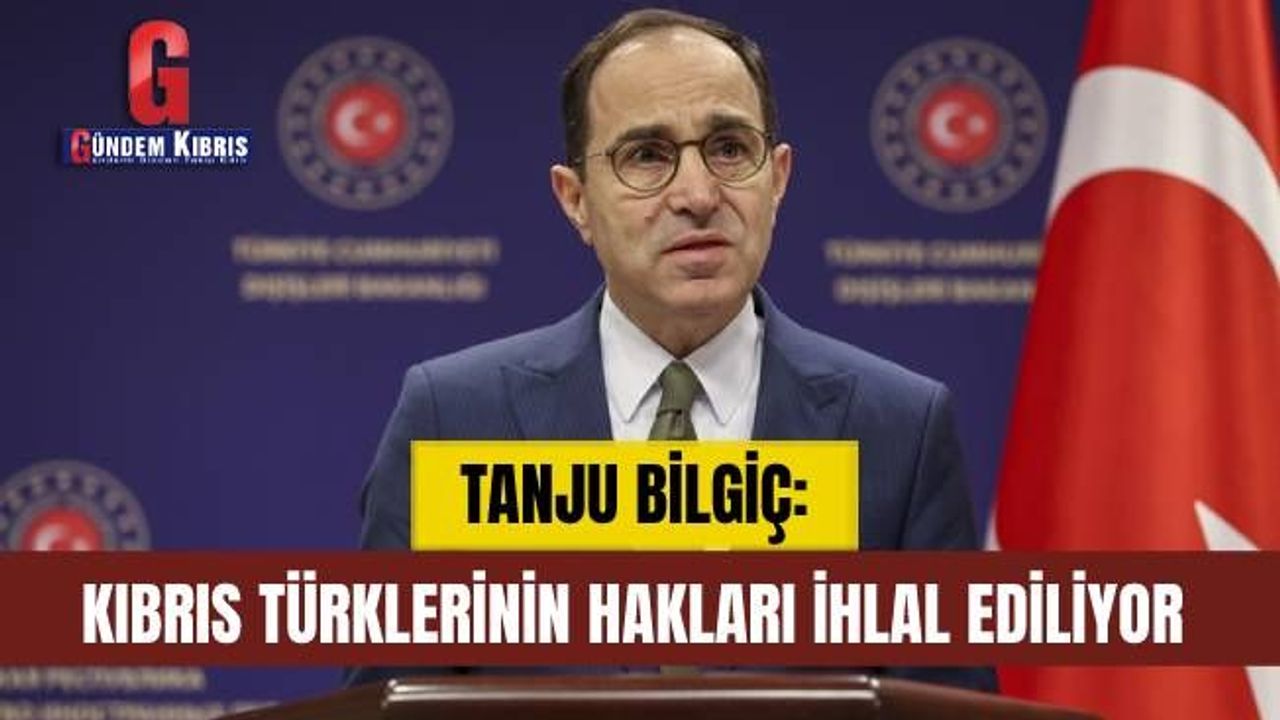 Tanju Bilgiç: Doğu Akdeniz’deki kıta sahanlığımızda iznimiz olmadan ...
