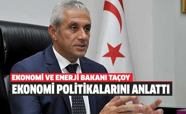 Taçoy, ekonomi politikalarını anlattı - Gündem Kıbrıs Gazetesi - Kıbrıs ...