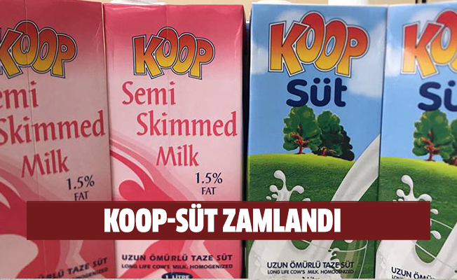 Koop-Süt Zamlandı - Gündem Kıbrıs Gazetesi - Kıbrıs Haber