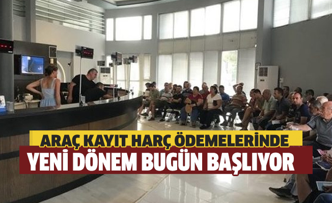 Araç kayıt harç ödemelerinde yeni dönem bugün başlıyor - Gündem Kıbrıs ...
