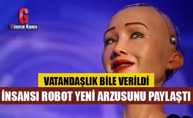 İnsansı robot Sophia anne olmak istiyor - Gündem Kıbrıs Gazetesi ...