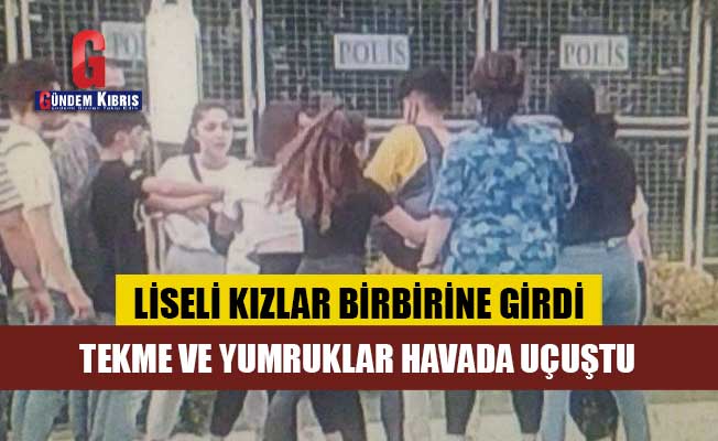 Liseli kız öğrenciler yumruk yumruğu kavga etti - Gündem Kıbrıs ... Liseli kız öğrenciler yumruk yumruğu kavga etti - Gündem Kıbrıs ...