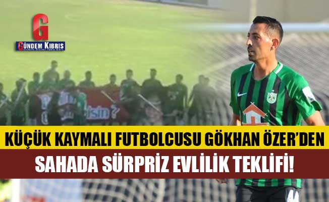 Sahada sürpriz evlilik teklifi! - Gündem Kıbrıs Gazetesi - Kıbrıs Haber Sahada sürpriz evlilik teklifi! - Gündem Kıbrıs Gazetesi - Kıbrıs Haber