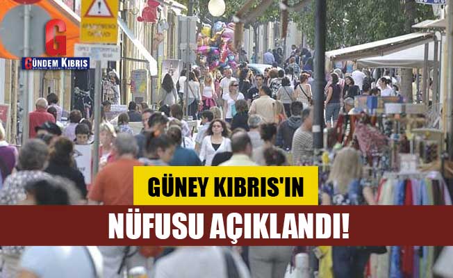 Güney Kıbrıs'ın nüfusu açıklandı! - Gündem Kıbrıs Gazetesi - Kıbrıs Haber