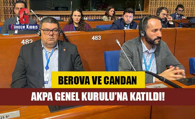 Berova ve Candan Strazburg'ta... - Gündem Kıbrıs Gazetesi - Kıbrıs Haber