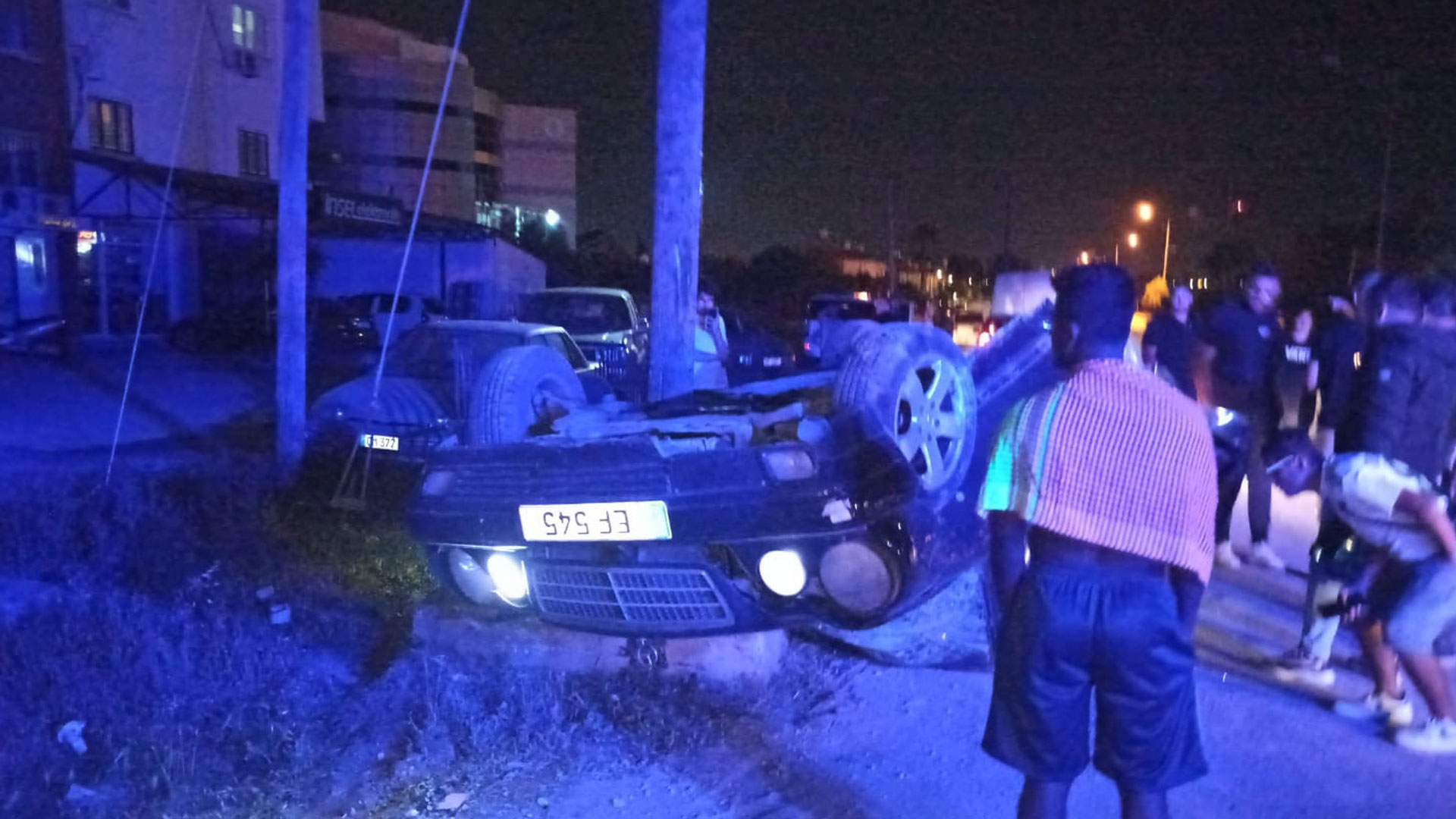 Lefkoşa'da gece saatlerinde büyük kaza! İşte detaylar... - Gündem ...